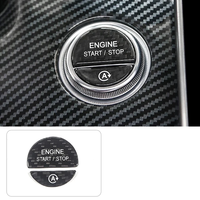 Real carbon fiber cover trim for For Mercedes Benz S Class W223 2020 ...