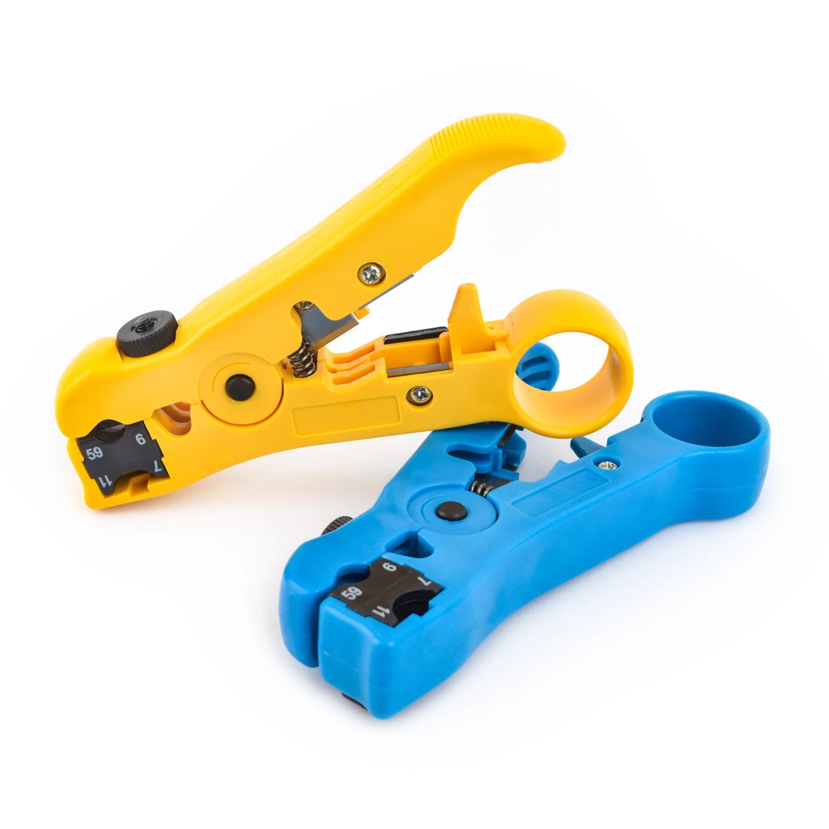 Multi-functional Wire Coax Coaxial Stripping Tool for UTP/STP RG59 RG6 ...