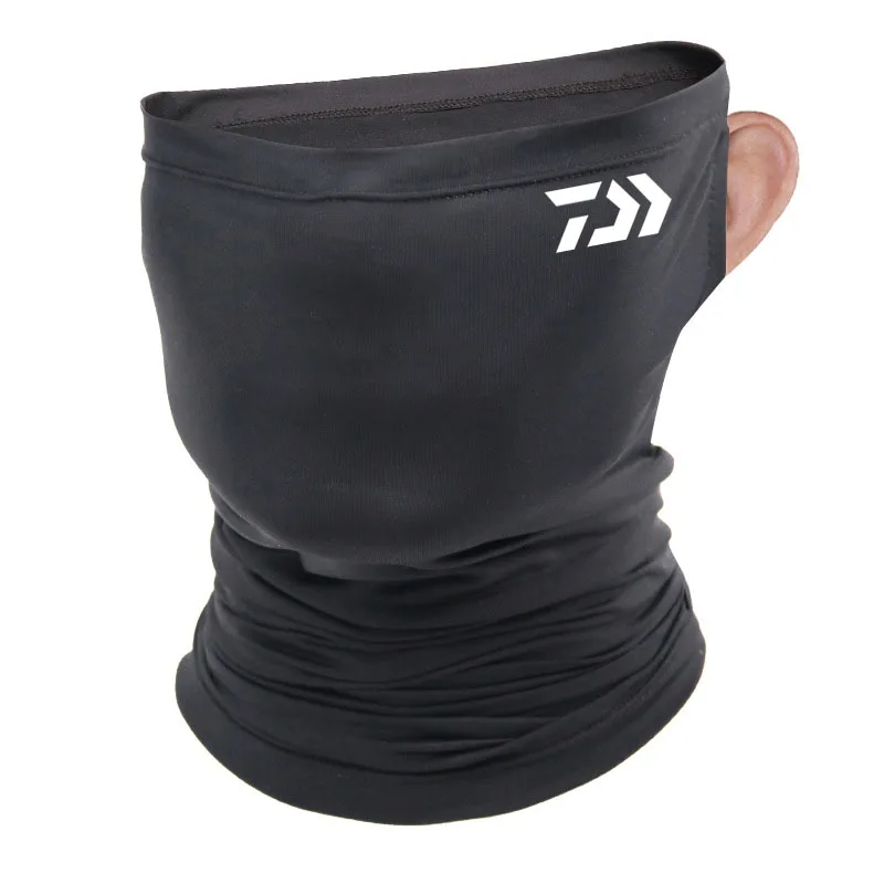 Ice Silk Sunscreen Summer Men's Fishing Mask Scarves Hanging Ears ...