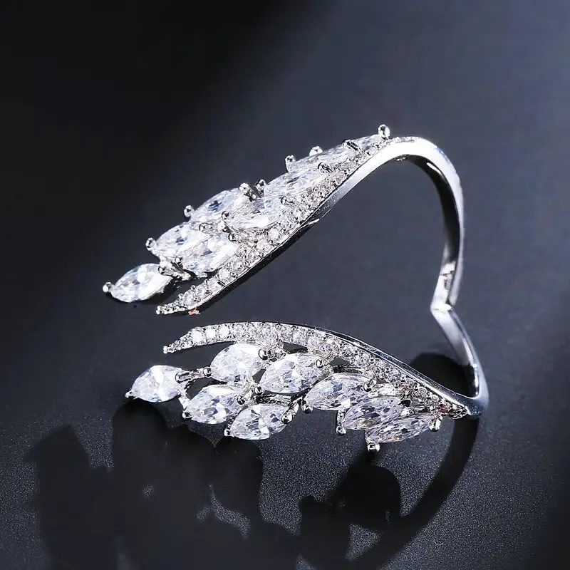 Romantic-Cubic-Zirconia-Open-Wing-Joint-Rings-for-Women-Bridal ...