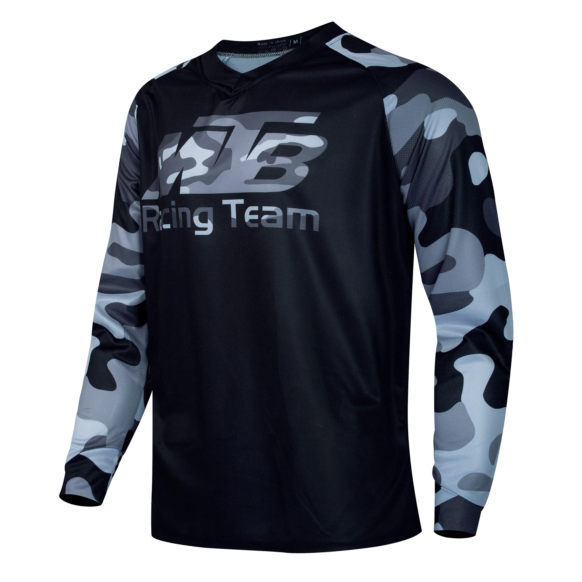 2024 MTB Racing Long Sleeve Mountain Bike Anti-UV Downhill Jersey Bike ...
