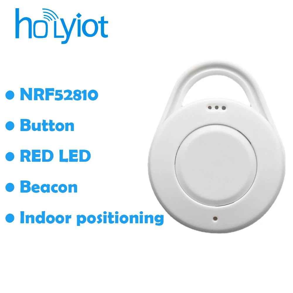 Holyiot NRF52810 Beacon BLE 5.0 Bluetooth Module Indoor Positioning Long Range Programable ...