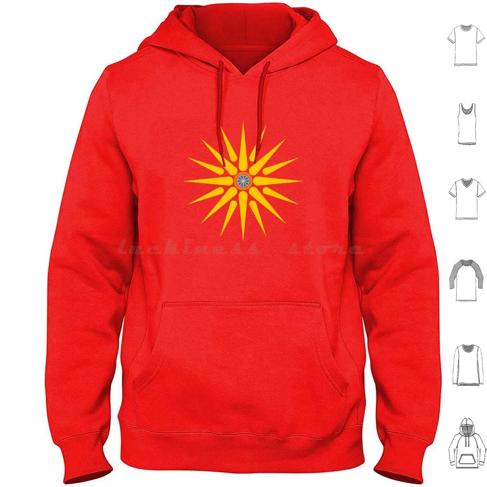Macedonia-Kutlesh-Sun-Vergina-Star-Hoodies-Long-Sleeve-Macedonia ...