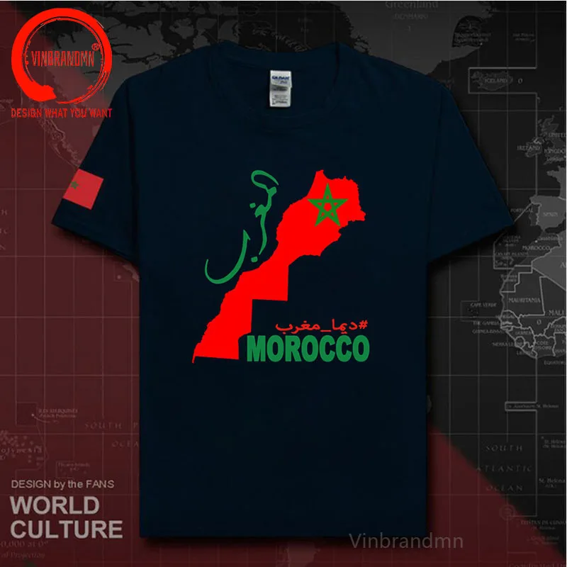 MA-Morocco-Flag-Map-Graphic-T-Shirt-Men-Clothing-3D-Print-Moroccan ...