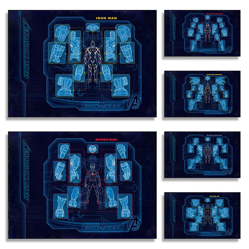 Iron Man Armor Schematics