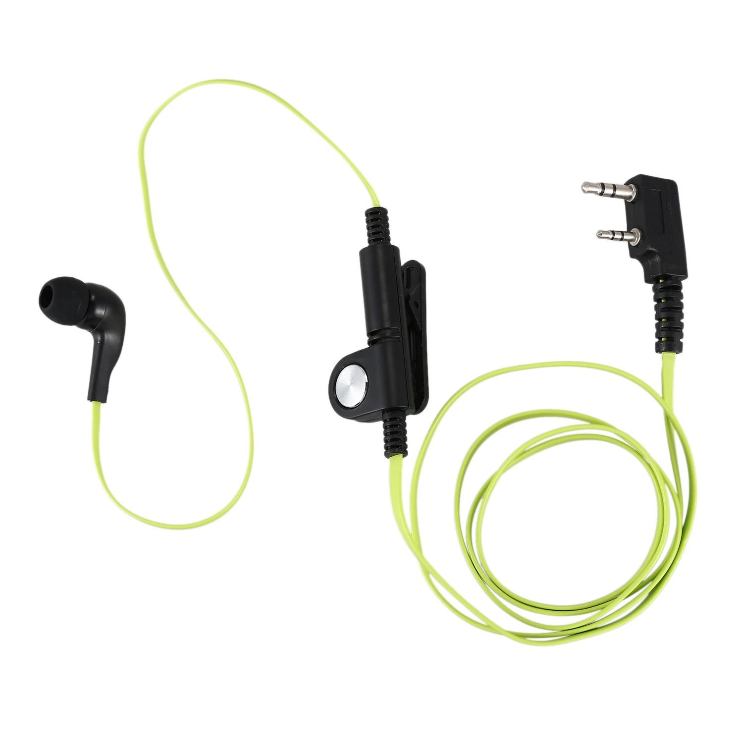 2-Pin-Noodle-Style-Earbud-Headphone-K-Plug-Earpiece-Headset-For-Baofeng ...