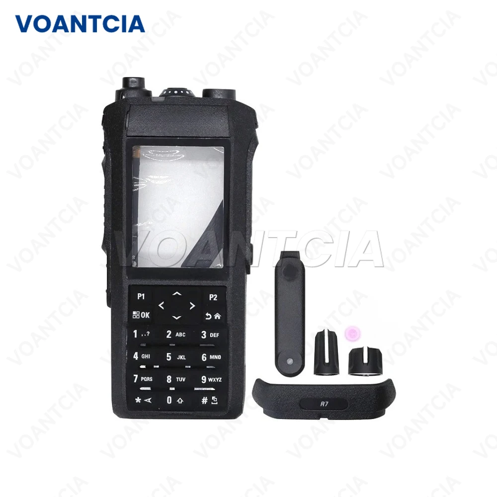 Housing Cover Case Kit with Full-keypad Knob Dust Cover for Motorola R7 ...