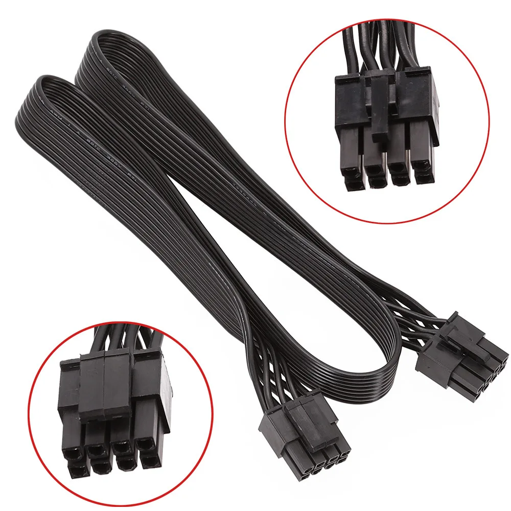 CPU 8 Pin Male to CPU 8 Pin (4+4) Male EPS-12V Motherboard Power Adapter Cable for Corsair ...