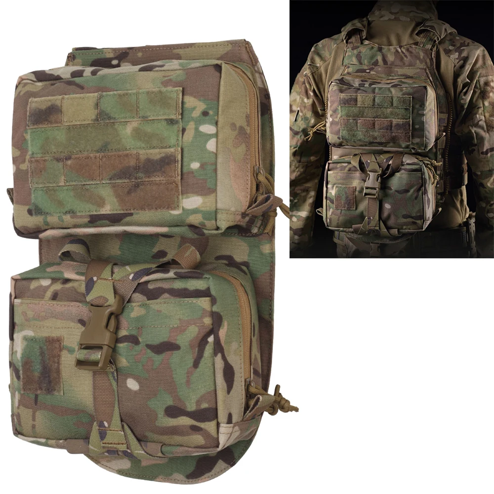 Tactical-Plate-Carrier-Molle-Backpack-Velocity-Systems-Scarab-Hunting-Combat-Training-Vest-Ammo ...