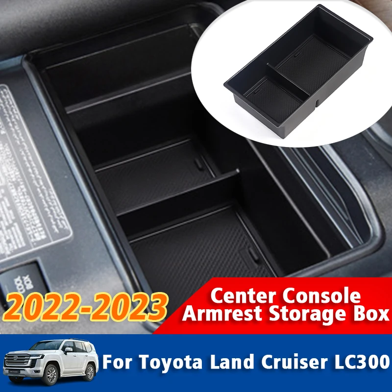 For-Toyota-Land-Cruiser-300-LC300-2022-2023-Central-Console-Armrest ...