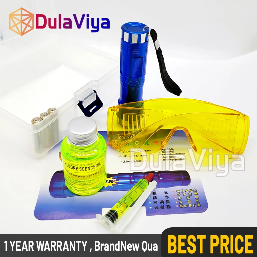Automotive Fluorescent Leak Detection Auto Air Conditioning R134a ...