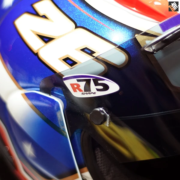 오토바이 헬멧 바이저 자동차 스티커, R75 용 반사 데칼, 1 쌍|car stickers decals|reflective ...
