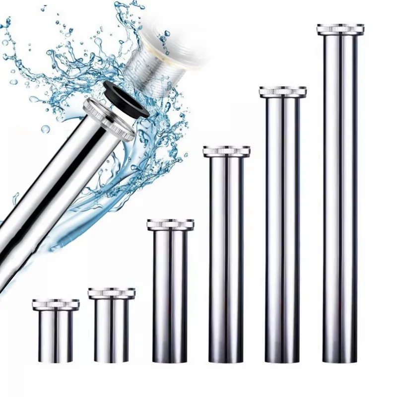 Basin Bottle Trap Drain Set Hose Sink Filter Stopper Extension Siphon ...