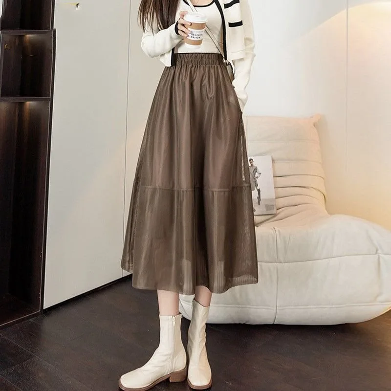 Simplicity-Office-Lady-Spring-Summer-Women-s-Solid-Gauze-Patchwork ...
