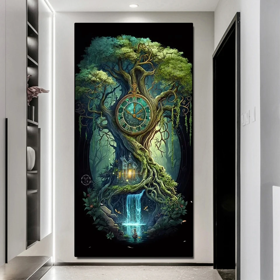 Gothic Tree Painting