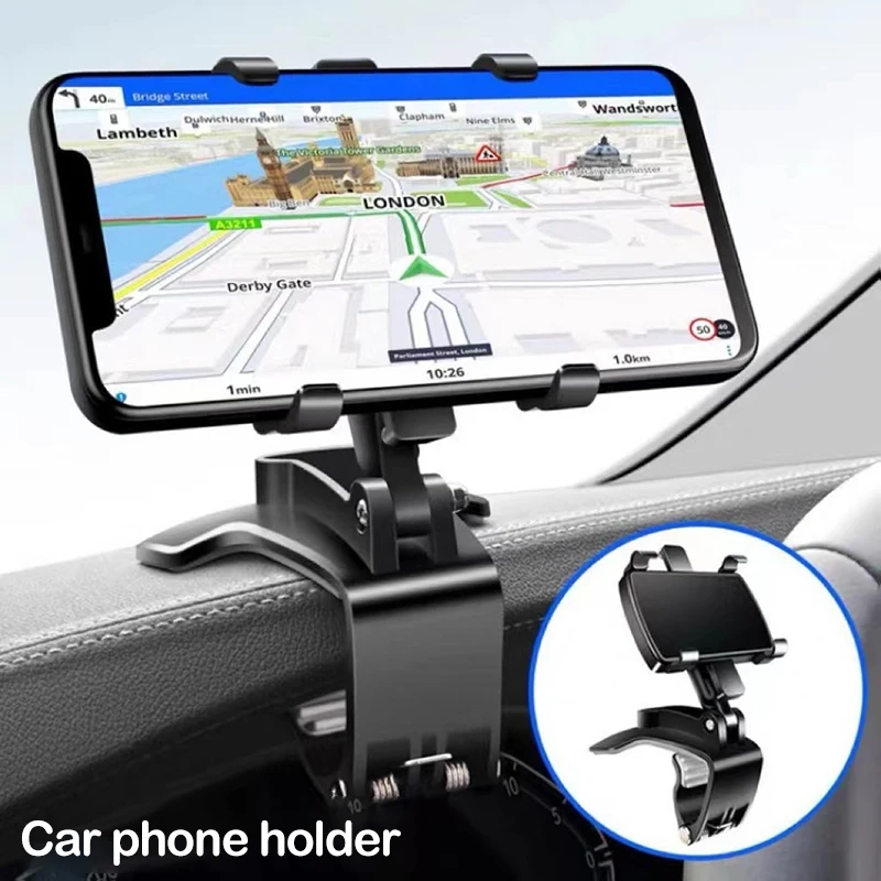 Car Steering Wheel Phone Holder Clip Instrument Cluster Mobile Phone ...