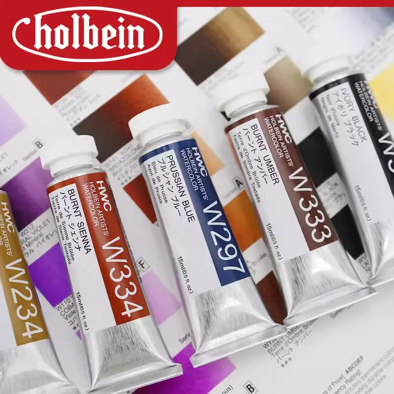 Holbein-Artists-Transparent-Watercolor-Paint-15ml-0-5oz-Tubes-Art ...