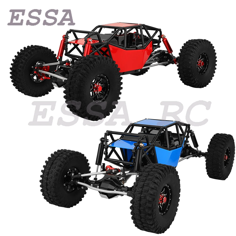 DIY-4-4-1-10-RC-Simulation-Climbing-Crawler-Frame-With-Plastic-Cage-DIY ...
