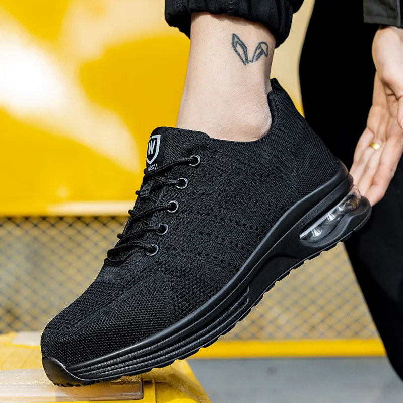 Construction-light-weight-safety-shoes-Work-Sneakers-Steel-Toe-Men ...