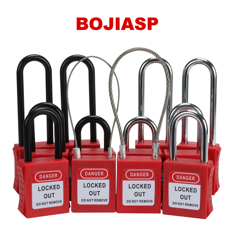 All Kinds Of Industrial Safety Padlock Engineering Plastic Abs Lock ...