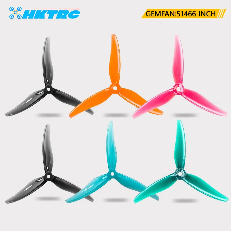 Gemfan-Flash-51466-3-Blad-8X4X3-PC-Propeller-FPV-5-Inch-Frame-Spare ...
