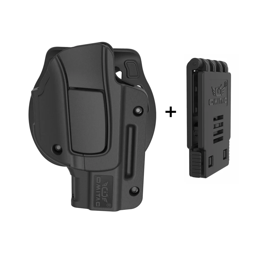 Mão direita Glock Holster e Belt Loop Substituição, G17, G17, G21, G22 ...