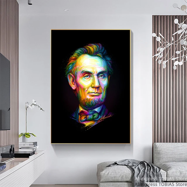 Abraham Lincoln Modern Painting
