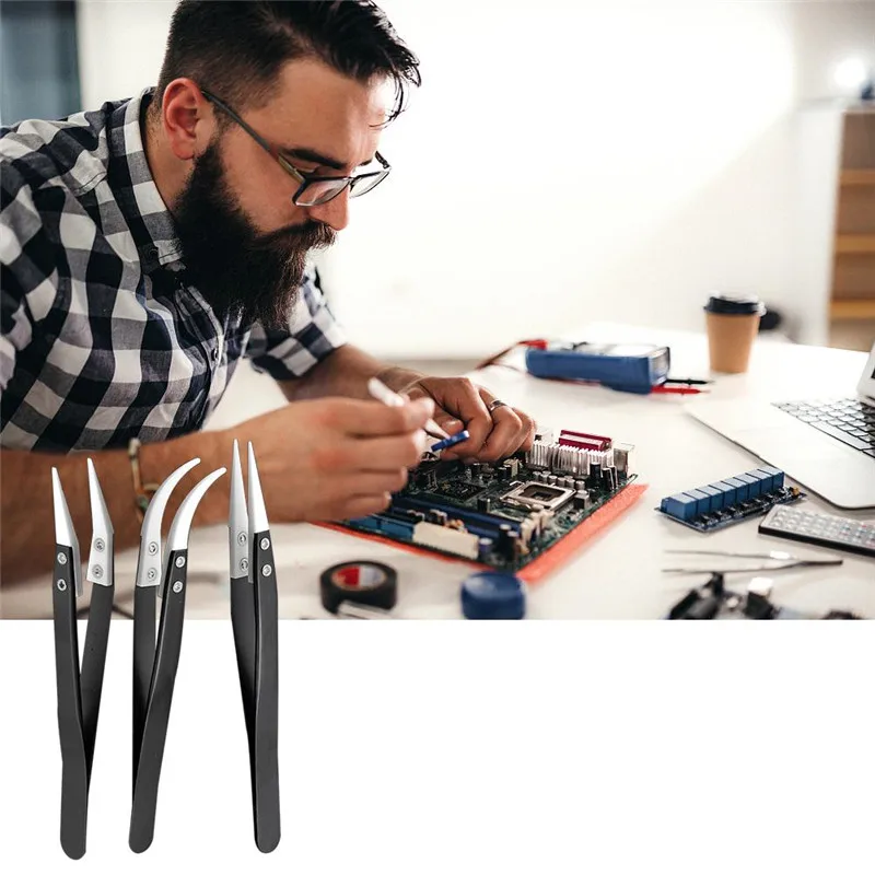 High-Temperature-Resistance-Tweezers-Acid-Alkali-Corrosion-Insulation ...