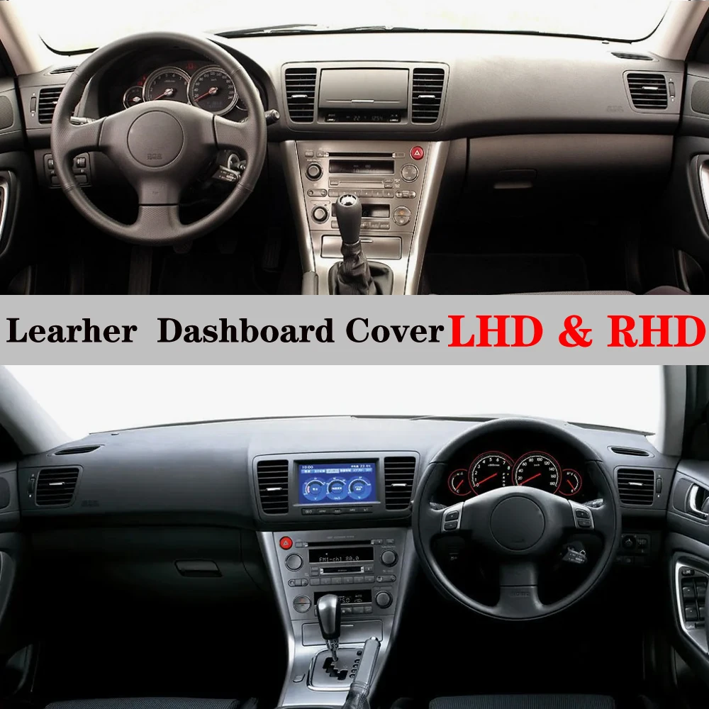 Dashboard Dash Mat Cover Leather Pad Sunshade Protection Nonslip ...