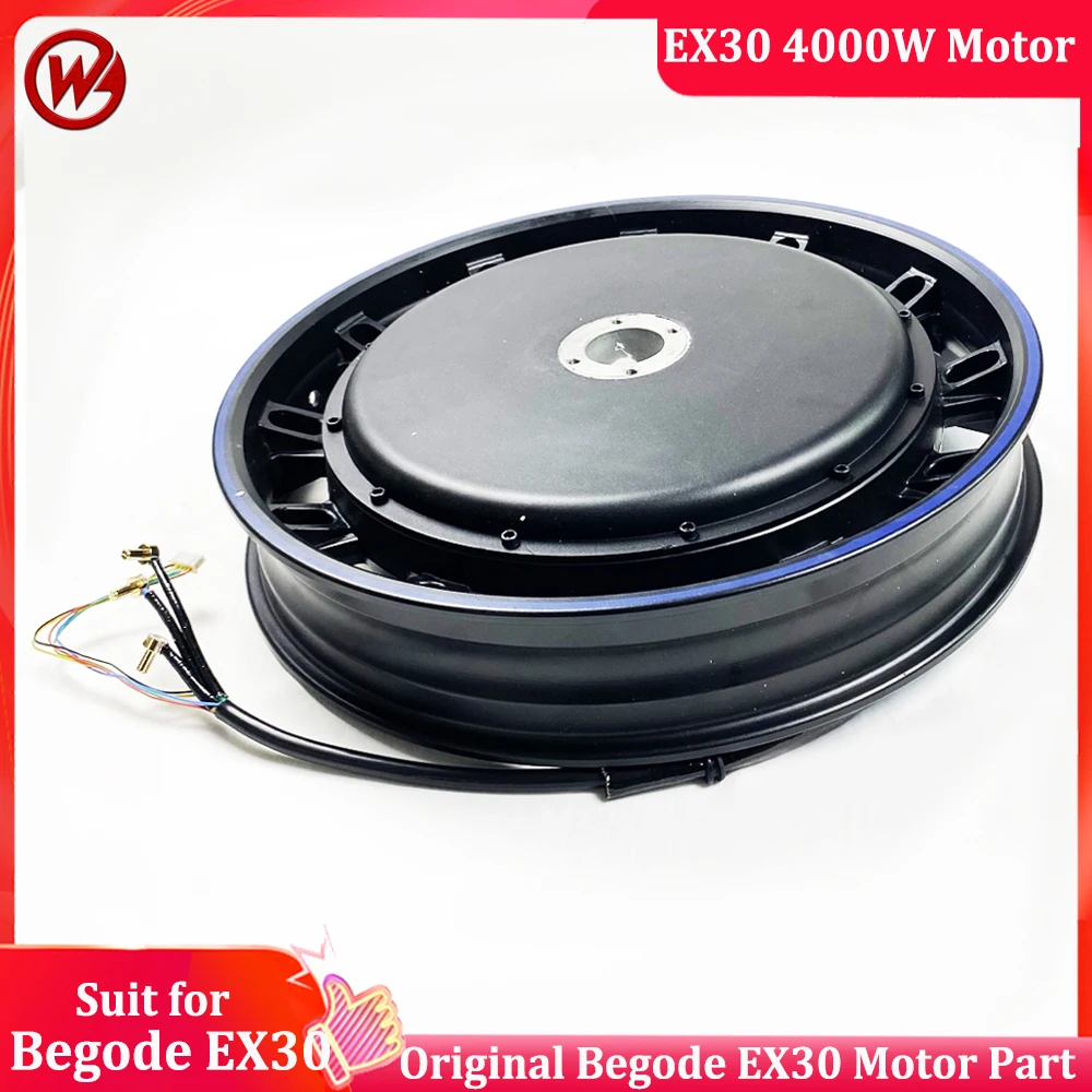 Original Begode EX30 134V 4000W Motor with Tire for 134V 3600Wh Begode ...