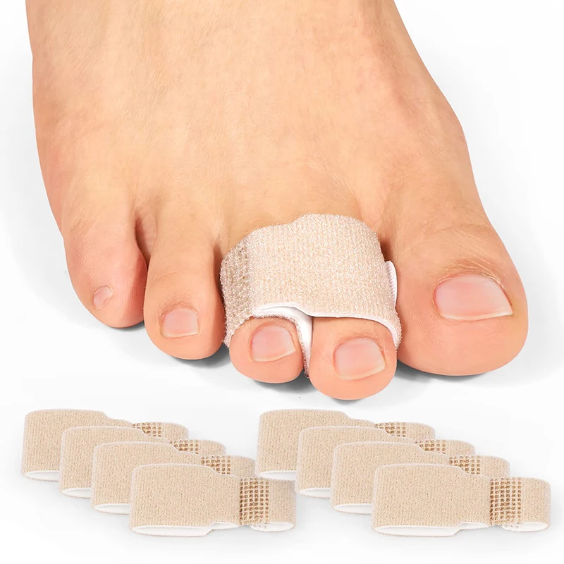 1-4pcs-Hammer-Toe-Straightener-Toe-Splints-Cushions-Bandages-for ...