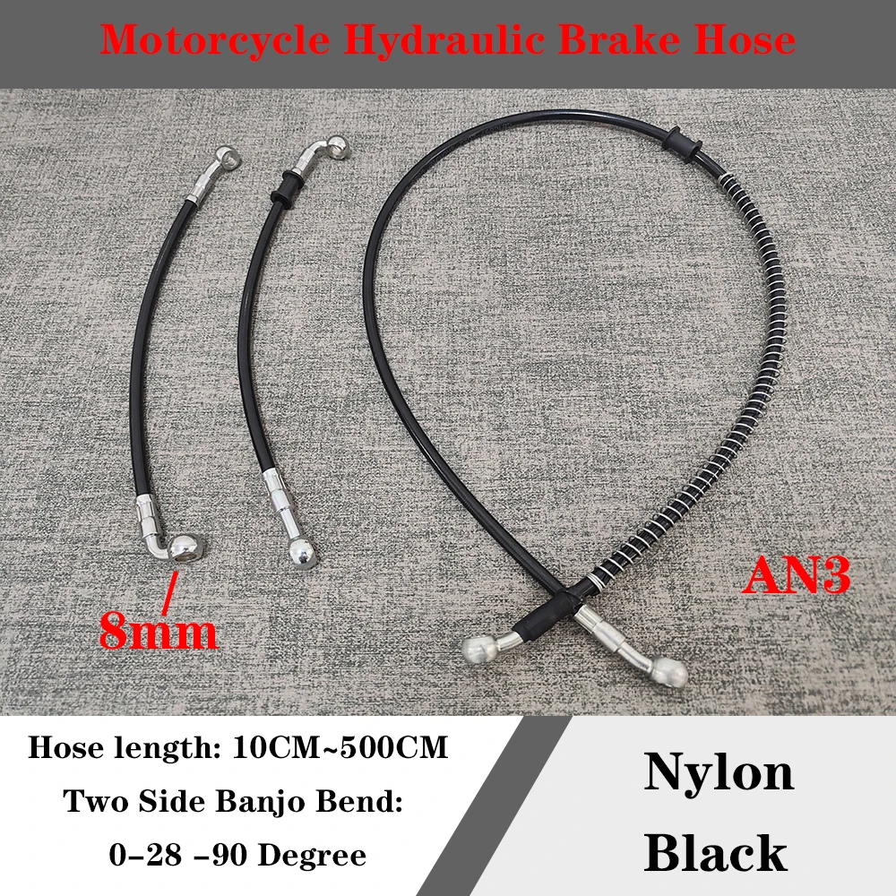 8mm-Banjo-Nylon10cm-500cm-Motorcycle-Hydraulic-Brake-Hose ...