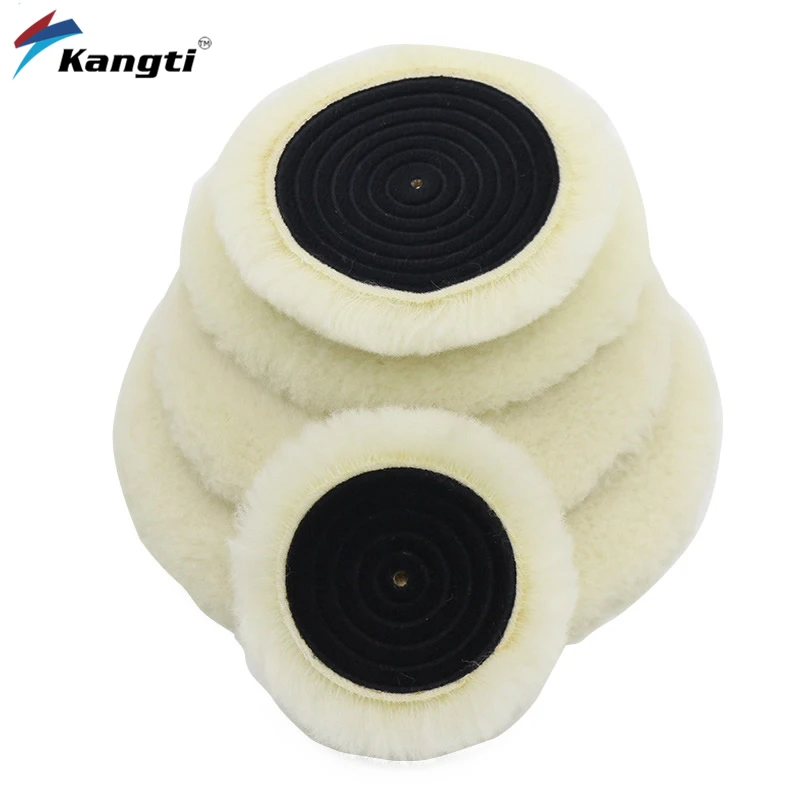 3/5/6/7inch 3M Premium Quality Knit Buffing Pad Self-adhesive Wool ...