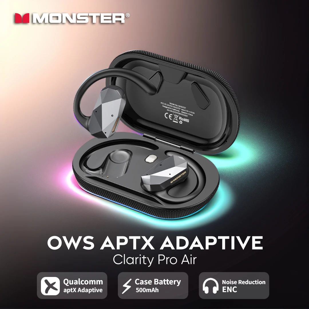 Monster-Clarity-Pro-Air-OWS-auriculares-inal-mbricos-aud-fonos-Qualcomm ...