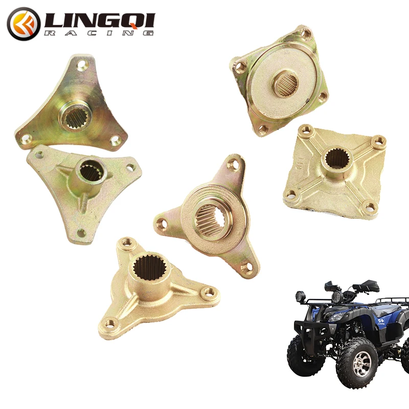 LINGQI-RACING-Motorcycle-3-Hole-4-Holes-Flange-Hub-Fixed-Seat-23T-17T ...