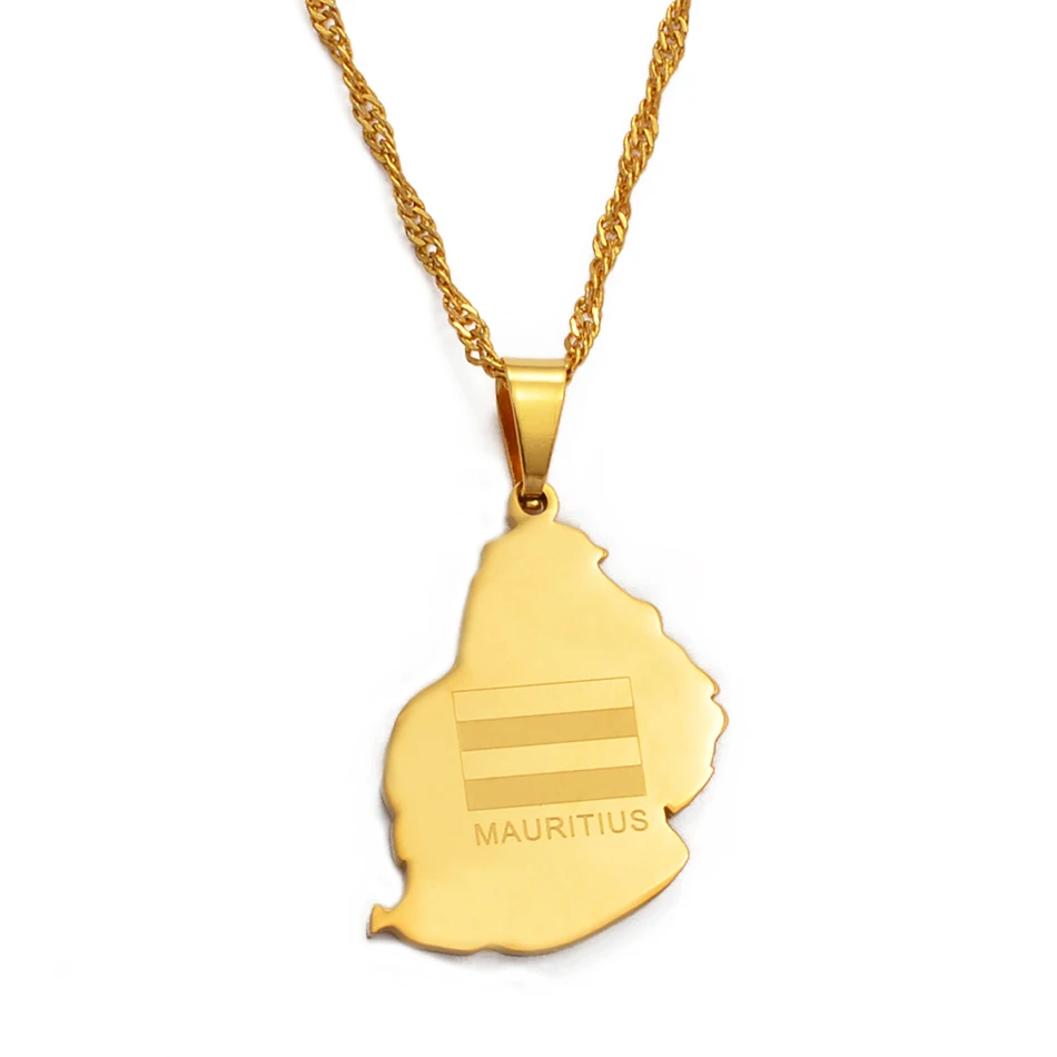 Anniyo-Mauritius-Map-Flag-Pendant-Necklaces-for-Women-Girl-Gold-Color ...