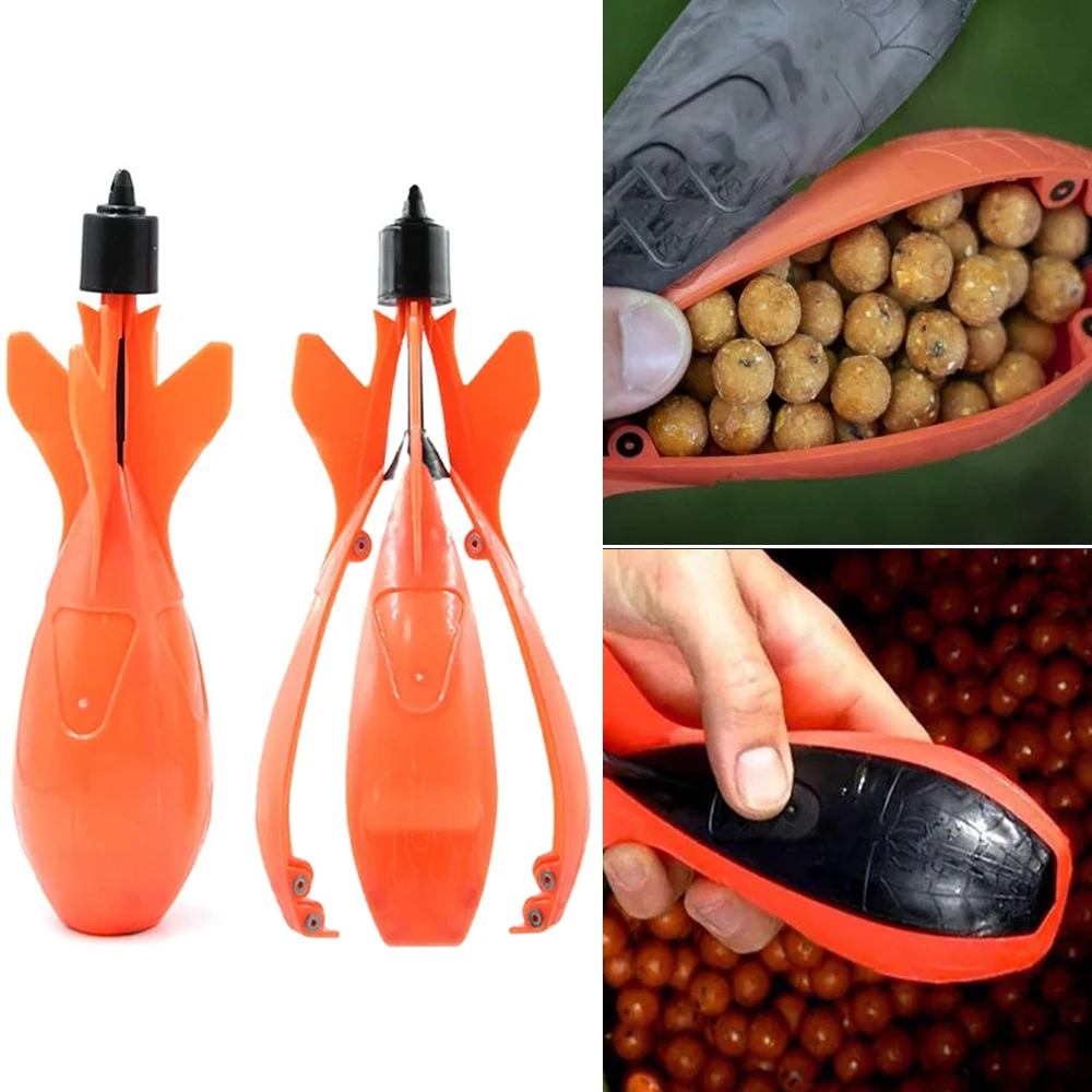 New-Carp-Fishing-Rocket-Feeder-Spod-Bomb-Bait-Rockets-Floats-Lure ...