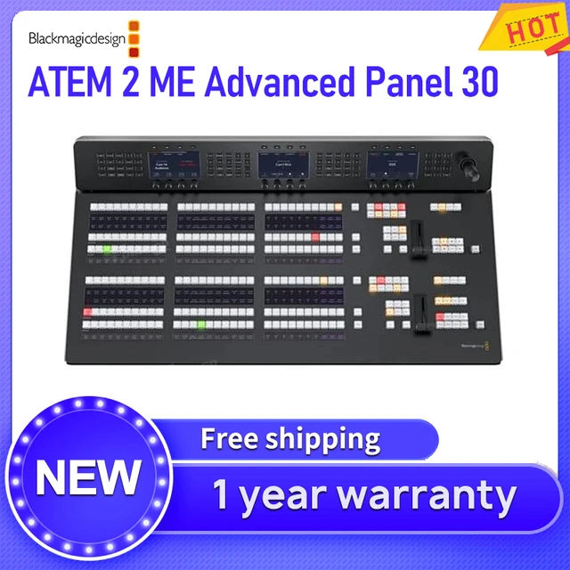 Blackmagic Design Announces New ATEM M/E Advanced Panels 20, 44% OFF