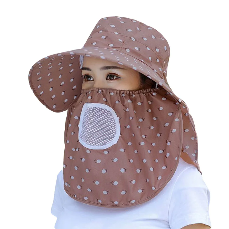 Sun Hat Female Summer Hat Cover Face Breathable Sun Hat All-match ...