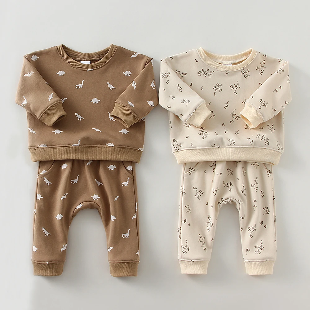 2Pcs-Spring-Autumn-Baby-Clothes-Kids-Cute-Print-Long-Sleeve-Tops-Pants ...