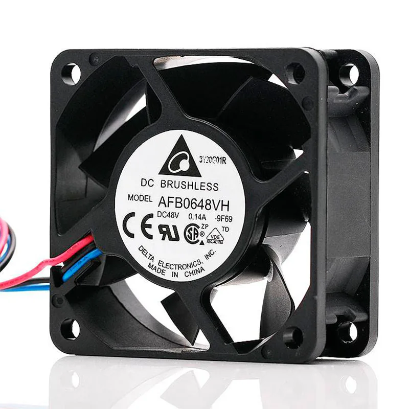 original AFB0648VH 6025 48V 6CM 0.14A durable double ball bearing ...