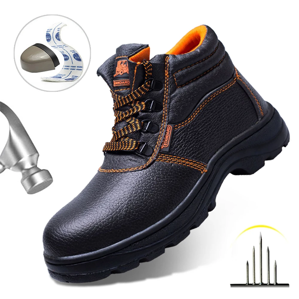Waterproof Construction Work Boot | Safety Boots Work Construction ...