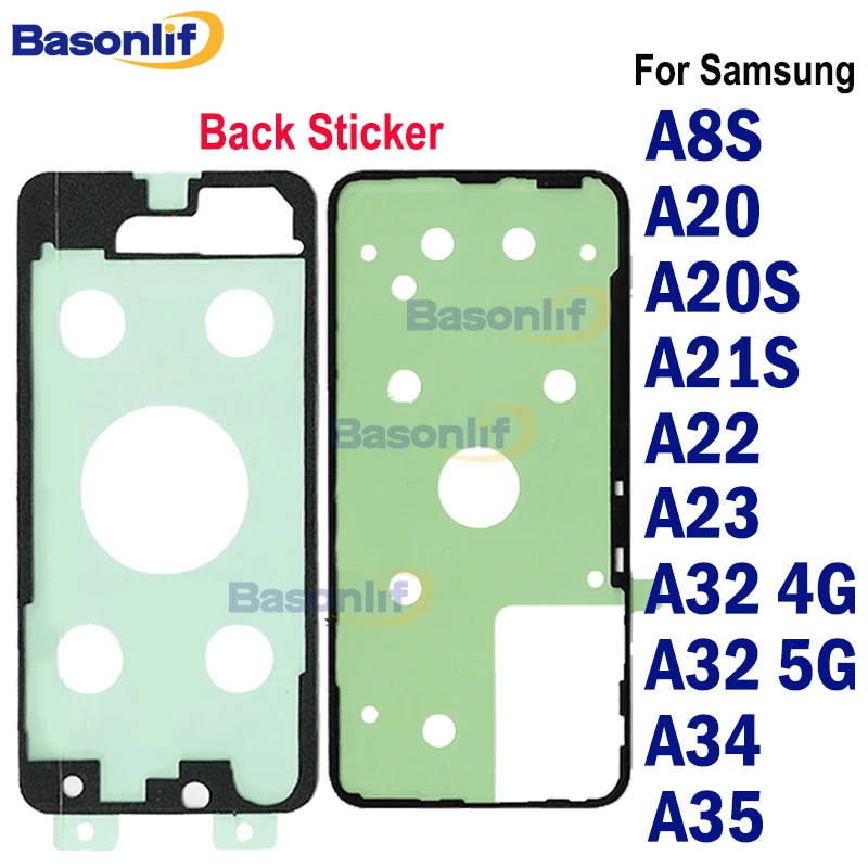 Back Cover Waterproof Adhesive Rear Sticker For Samsung Galaxy A22 A23 ...