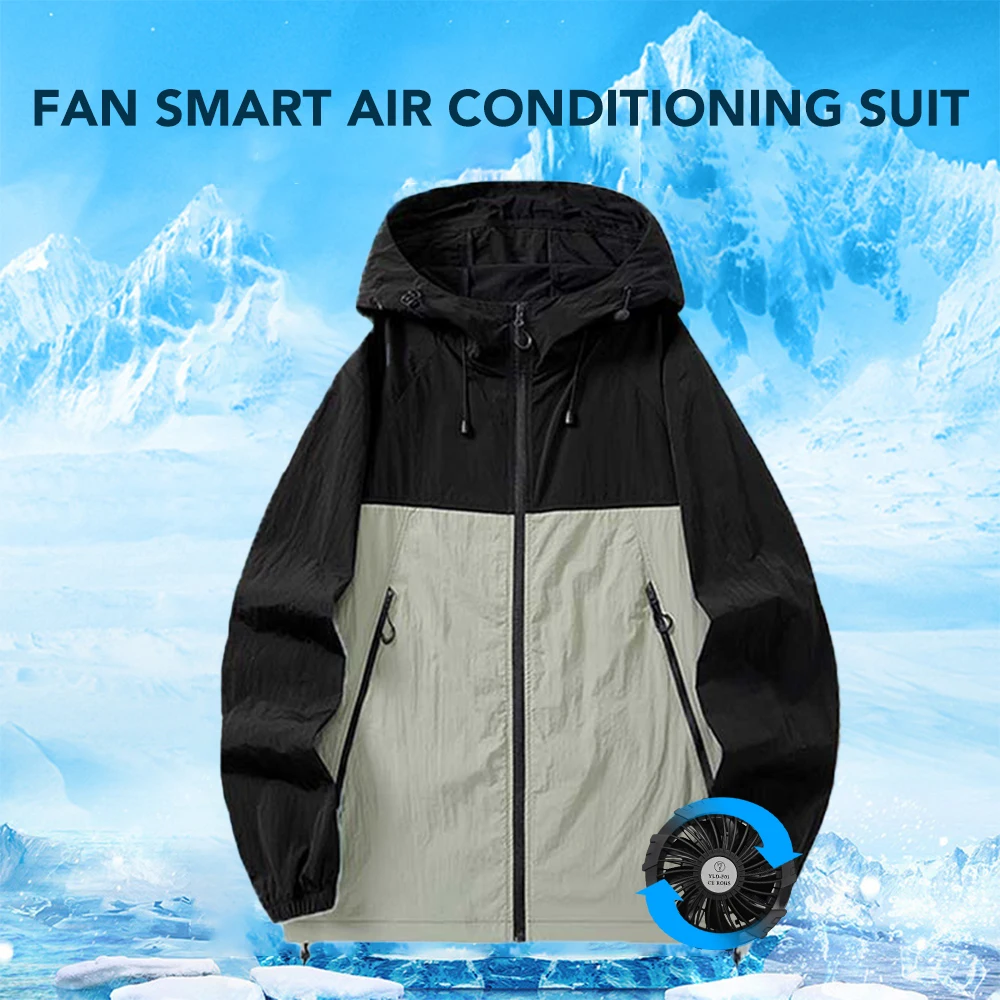 Summer Cooling Air Conditioning Clothes for Couples Ice Jacket Heat ...