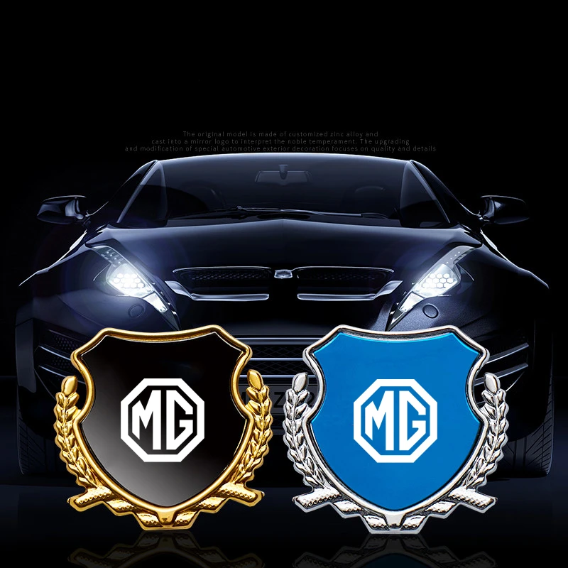 Metal car badge stickers car window decoration stickers for MG Morris ...