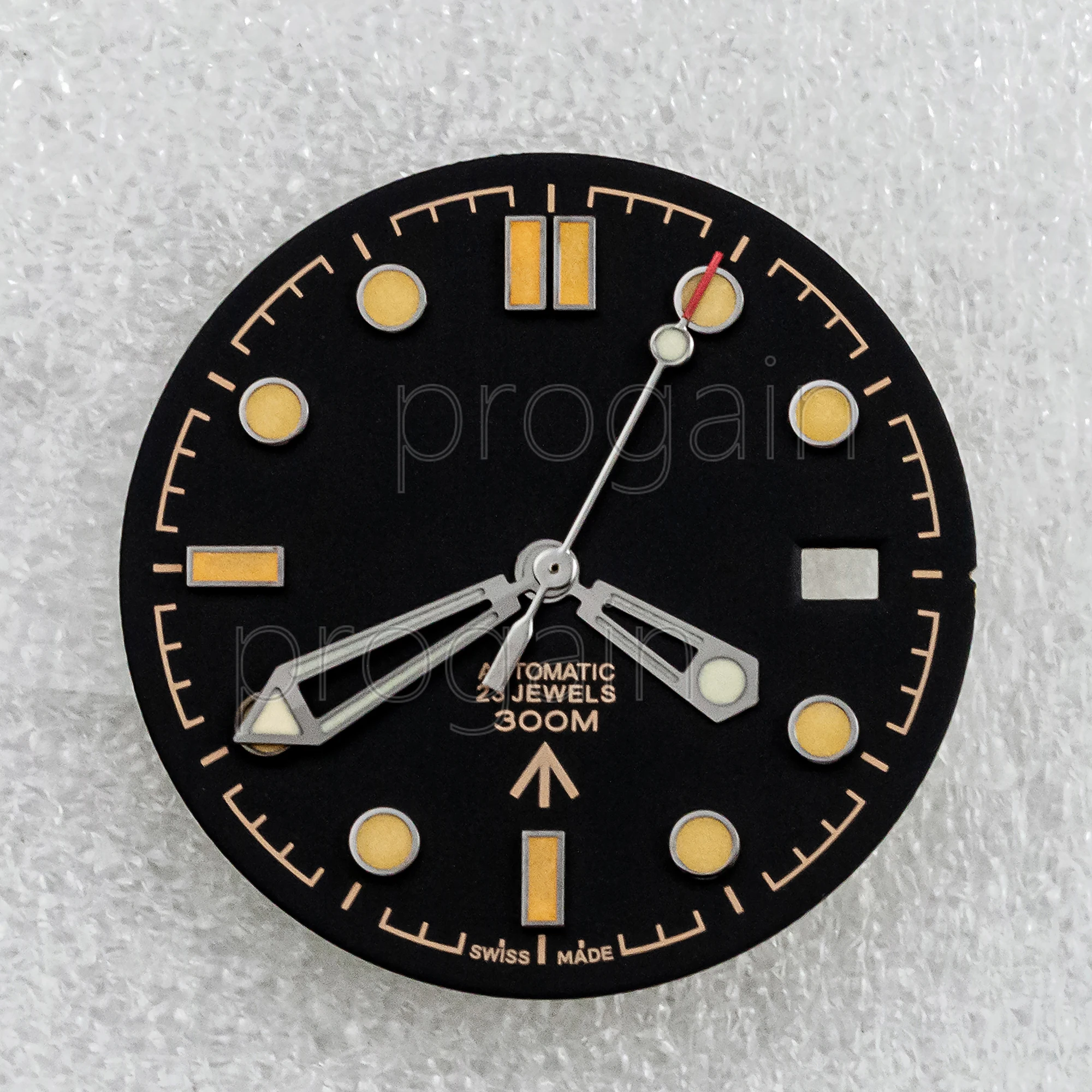 NH35-Dial-Hands-31MM-Seamaster-300-Green-Luminous-Faces-Needles ...