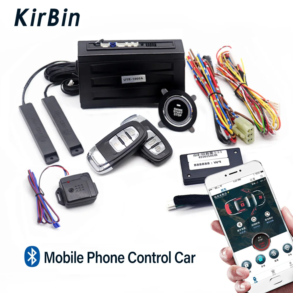 Universal-Car-Alarm-Auto-Start-Stop-System-Remote-Control-Engine ...