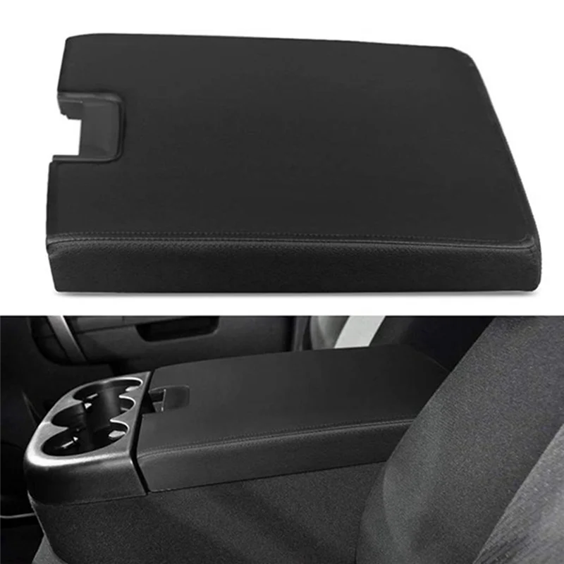 A21F-Seat Armrest Cover Silverado Center Console Lid With Latch For ...