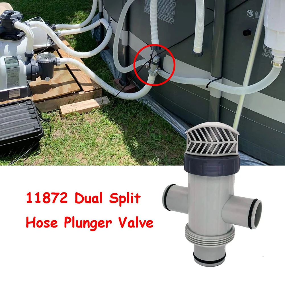 Accessories-Plunger-Valve-11872-1pcs-Dual-Split-For-Ground-Pools-For ...