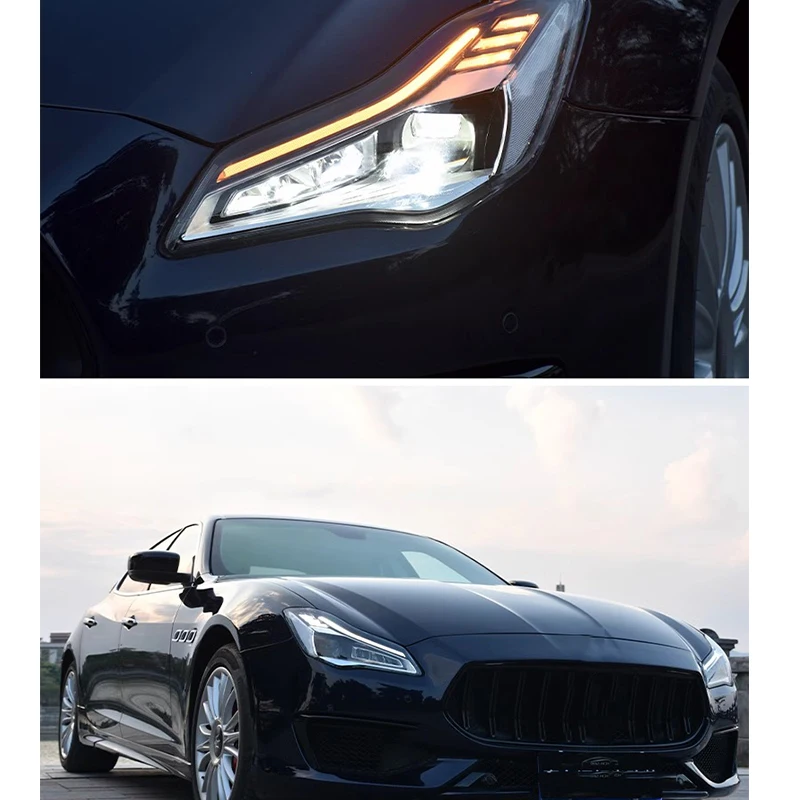 Car-LED-Tail-Lights-front-light-Assembly-For-Maserati-Quattroporte-2013 ...